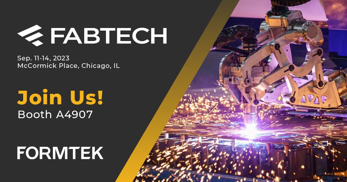 Formtek Returns to Chicago For FABTECH 2023